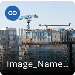 sample photo with link badge
